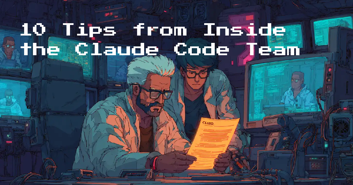 10 Tips from Inside the Claude Code Team